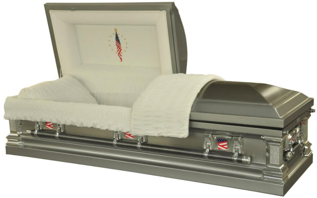 Stainless Steel Veteran - Same Day Caskets | Local Los Angeles, CA ...